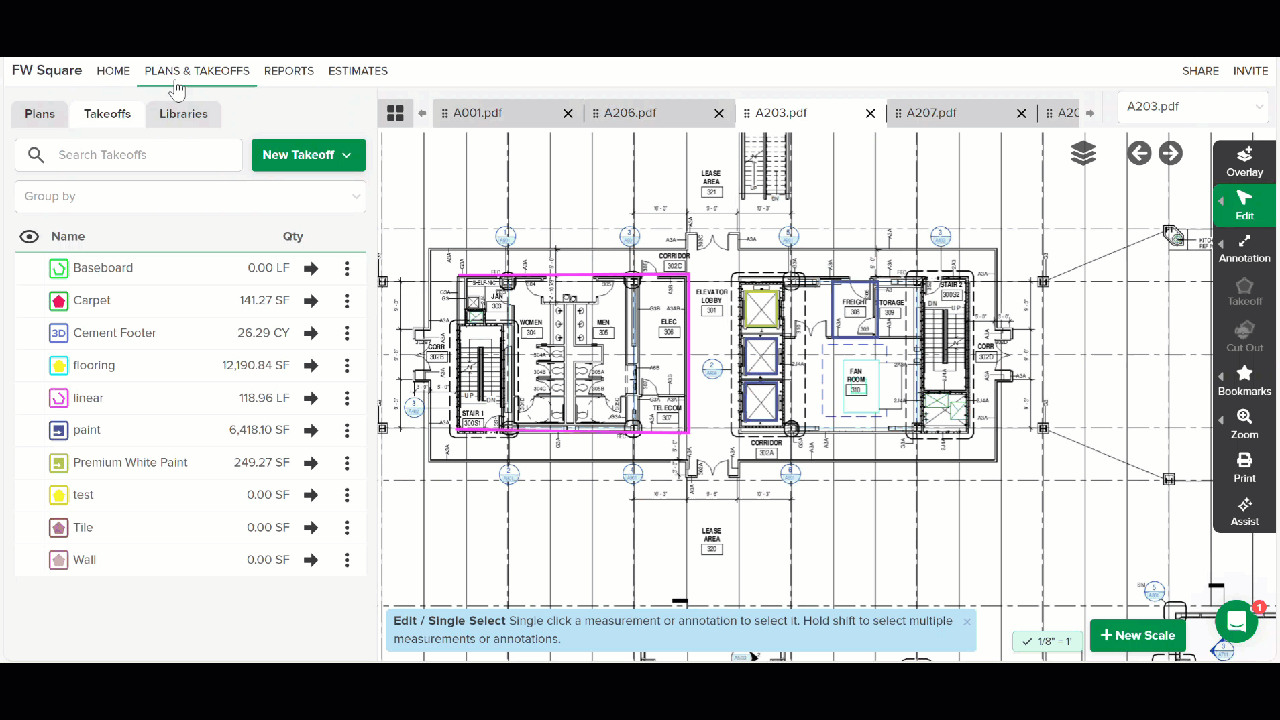 Add, Edit, or Remove an Assembly on a Takeoff – STACK Construction ...