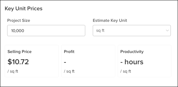 Estimate Worksheet Dashboard – STACK Construction Technologies