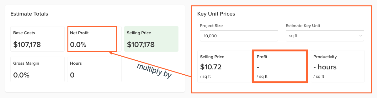 Estimate Worksheet Dashboard – STACK Construction Technologies