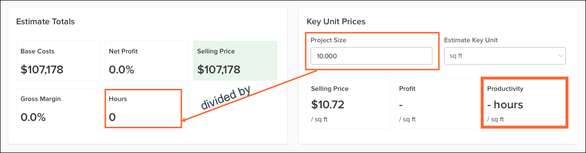 Estimate Worksheet Dashboard – STACK Construction Technologies