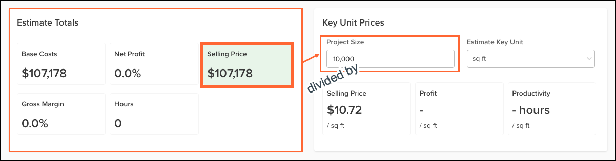 Estimate Worksheet Dashboard – STACK Construction Technologies